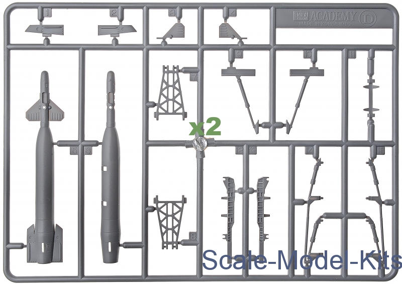 Academy - Nighthawk F-117A "Last Flight" - plastic scale model kit in 1:48 scale (AC12219 ...