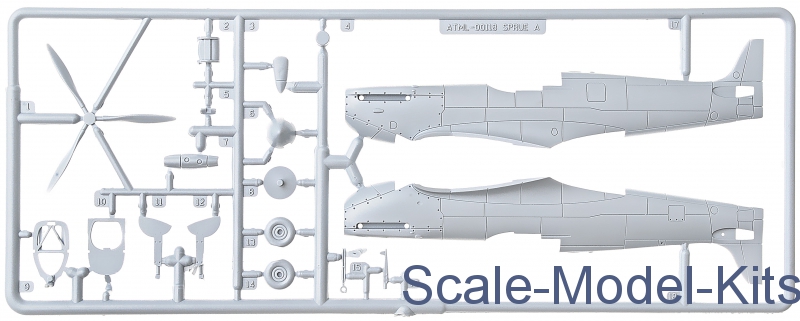 Airfix - Supermarine Spitfire Mk1a - plastic scale model kit in 1:72 scale (AIR01071A)//Scale ...
