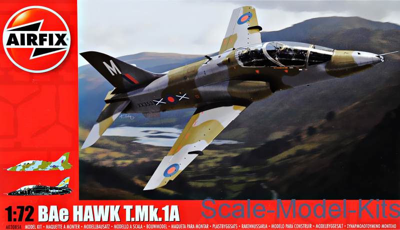 Airfix - BAe Hawk T.1 - plastic scale model kit in 1:72 scale ...