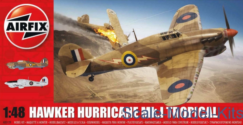 Airfix - Hawker "Hurricane" Mk.1 - Tropical - plastic scale model kit ...