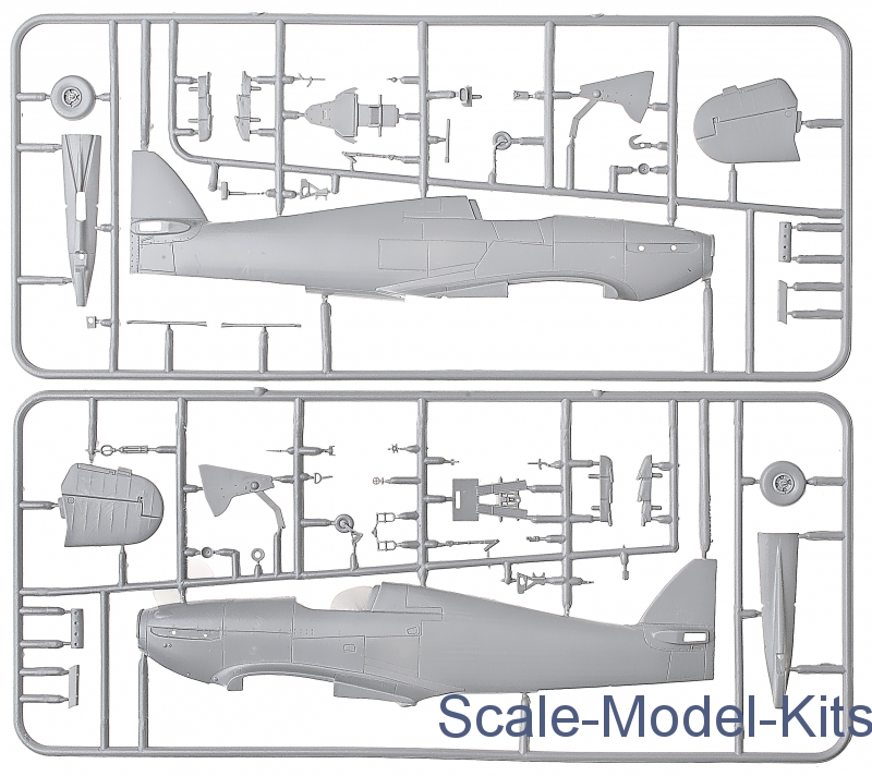 Hawker 'Hurricane' Mk.1 Soviet AF fighter-ARK Models plastic scale ...