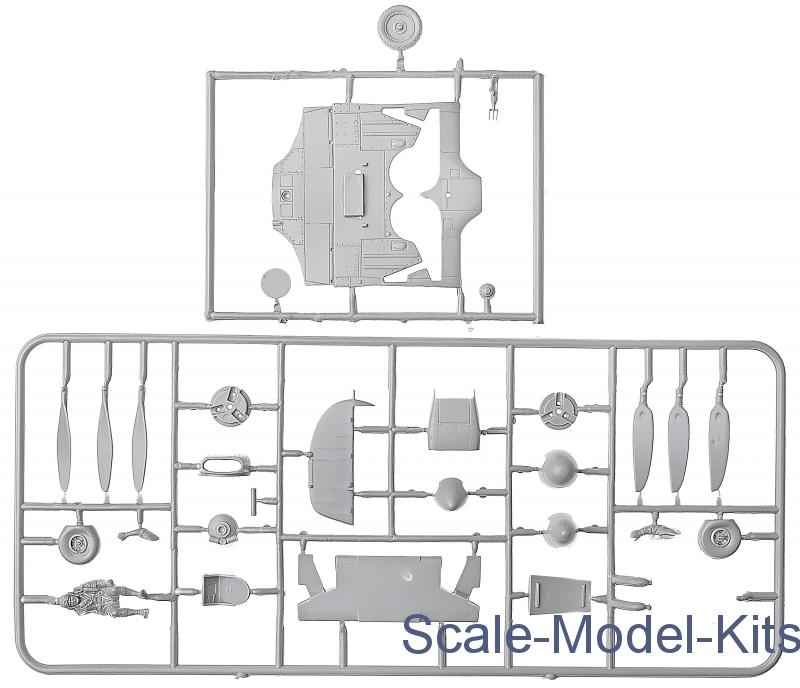 Hawker 'Hurricane' Mk.1 Soviet AF fighter-ARK Models plastic scale ...