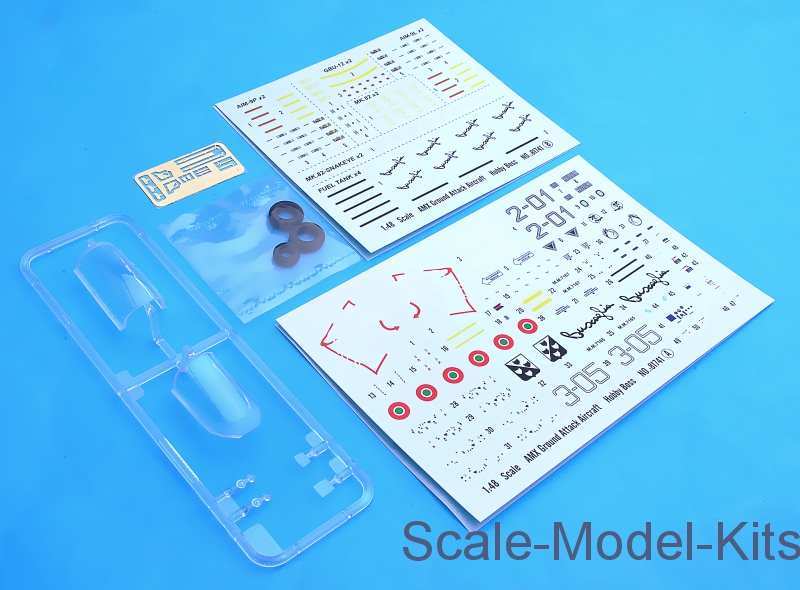 Hobby Boss - AMX Ground Attack Aircraft - plastic scale model kit in 1: ...