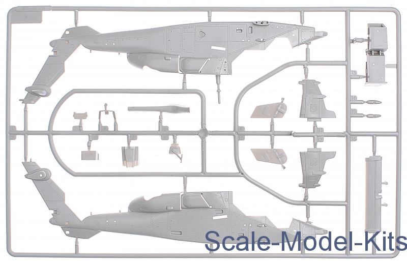 Hobby Boss - Eurocopter EC-665 Tiger UHT Attack helicopter - plastic scale model kit in 1:72 ...