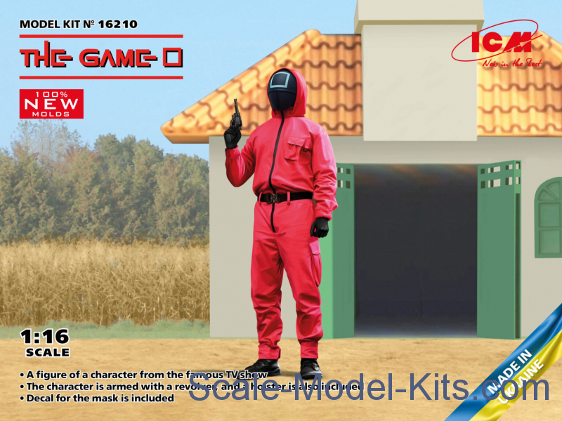 Squid Game -ICM plastic scale model kit in 1:16 scale (icm 16210 ...