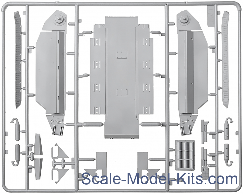 FCM 36, WWII French Light Tank-ICM plastic scale model kit in 1:35 ...