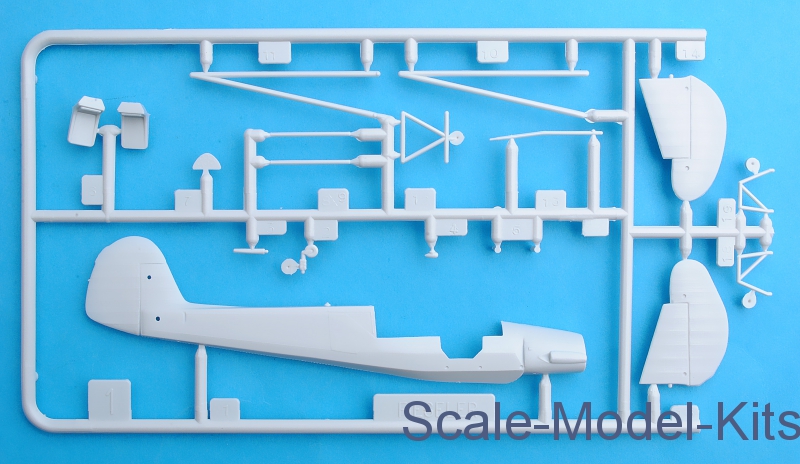 Mister Craft - Fiesler Fi-156 C-3 "Rommel's Storch" - plastic scale ...