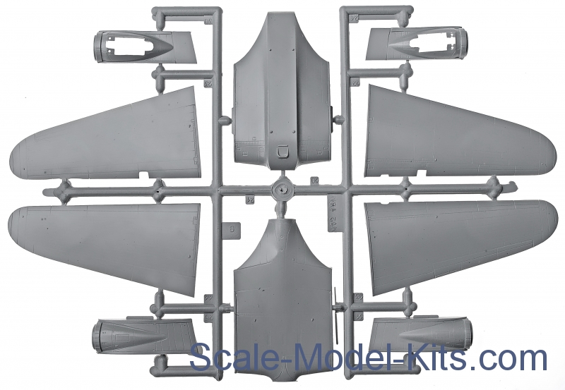 Mister Craft - Iljushin Il-4 "Bob" - plastic scale model kit in 1:72 ...