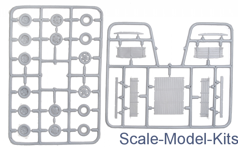 GAZ-AA Soviet WW2 truck-Military Wheels plastic scale model kit in 1:72 ...