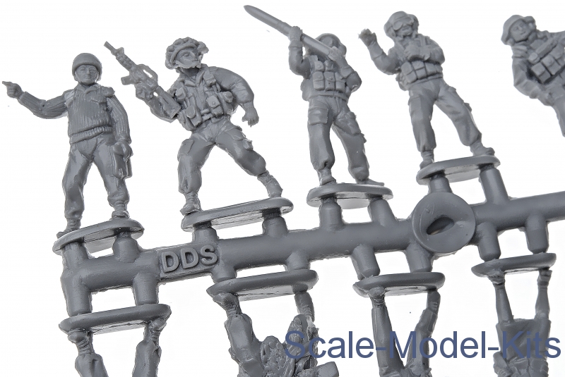 Modern Israel army, set 1-Orion plastic scale model kit in 1:72 scale ...