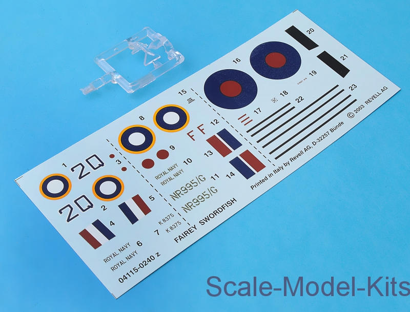 Revell - Fairey Swordfish Mk.I/III - plastic scale model kit in 1:72 ...