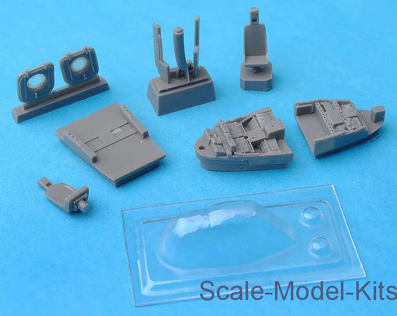 Sword - Gannet AEW.3 operators cabin interior - plastic scale model kit ...