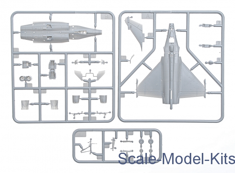 Trumpeter - Rafale M - plastic scale model kit in 1:144 scale (TR03914 ...