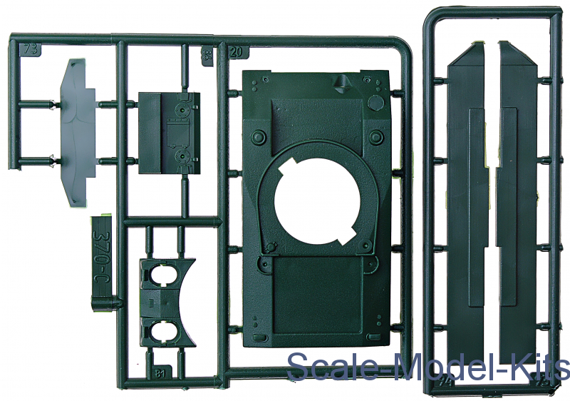 M32B3 tank recovery vehicle-UniModels plastic scale model kit in 1:72 ...