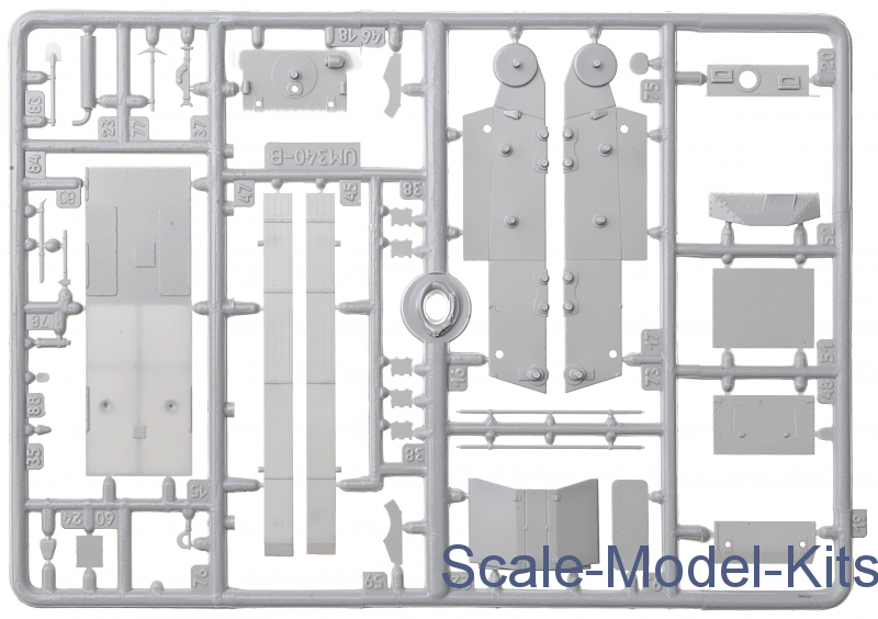 Strv m/41 SII light tank-UniModels plastic scale model kit in 1:72 ...